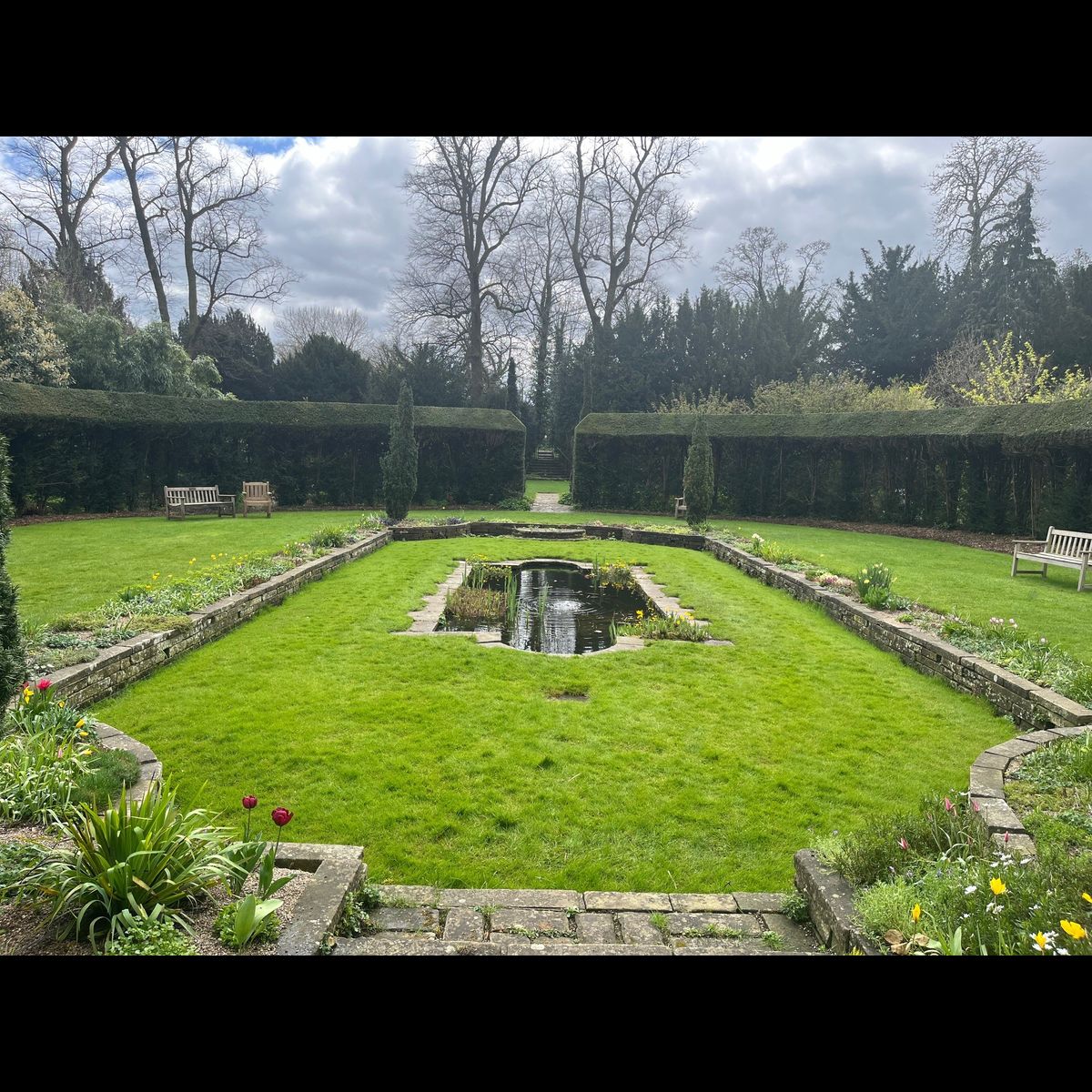 Fellows' Garden Reopens